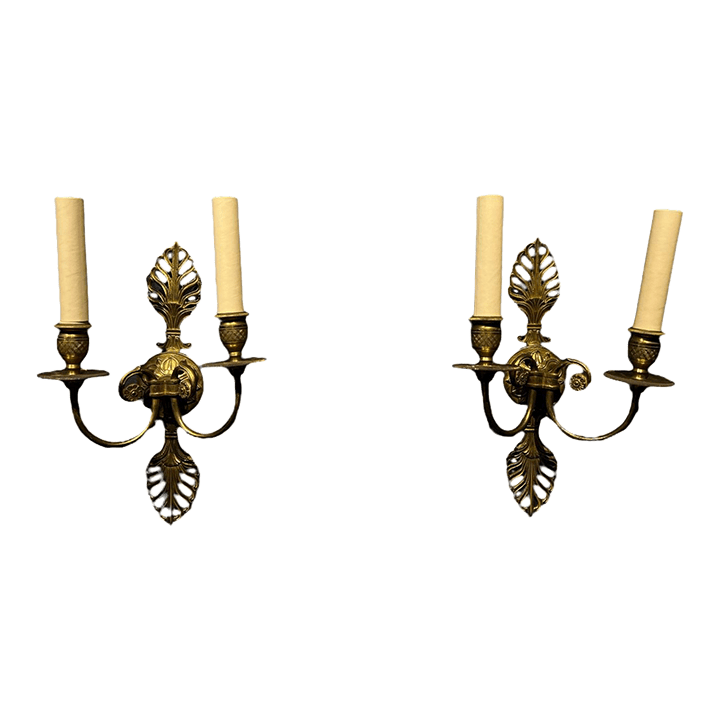 1930s French Empire Sconces Lionsgate Antiques NY 1930s-french-empire-sconces-lionsgate-antiques-ny
